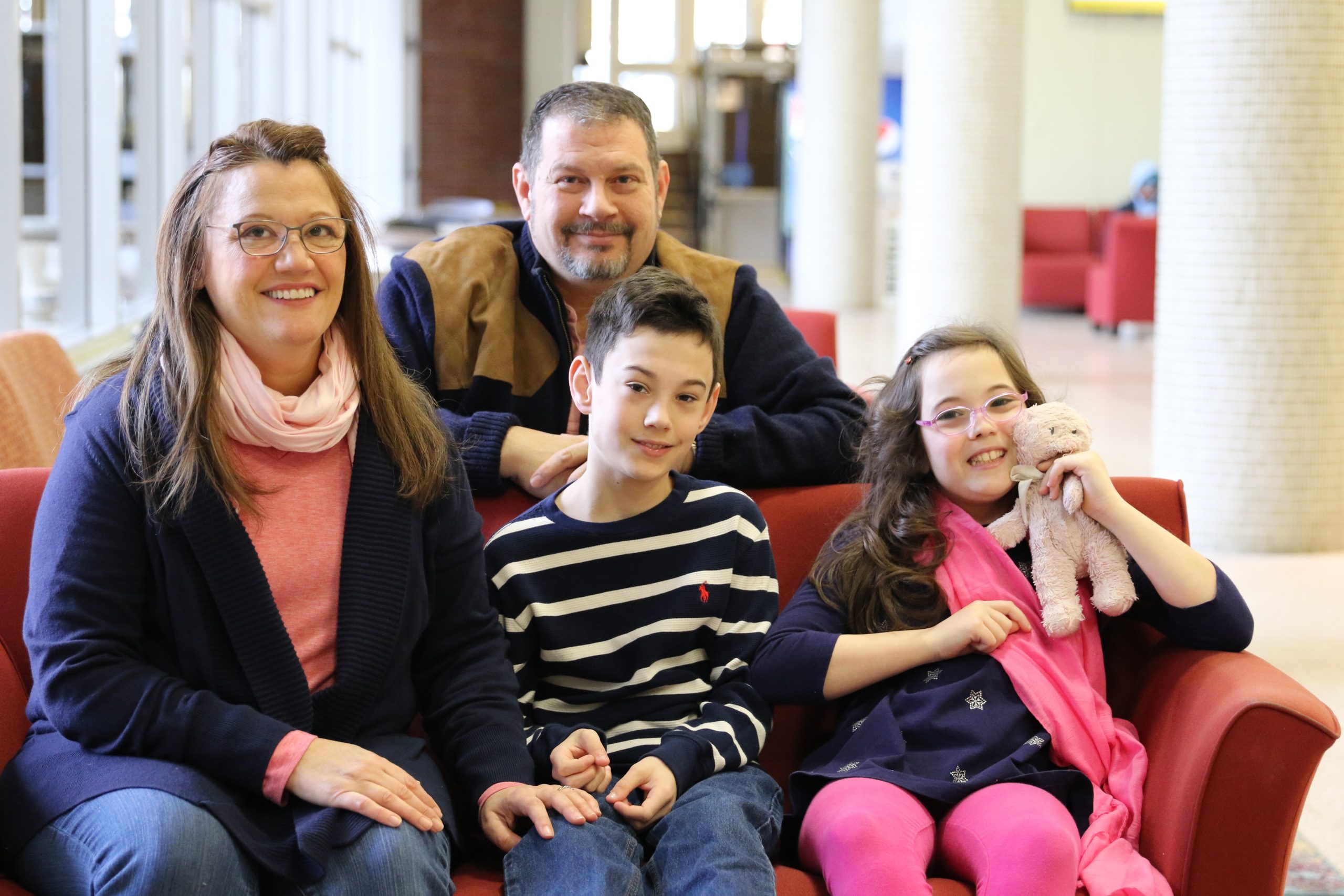 Siblings making strides thanks to collaborative approach to therapy