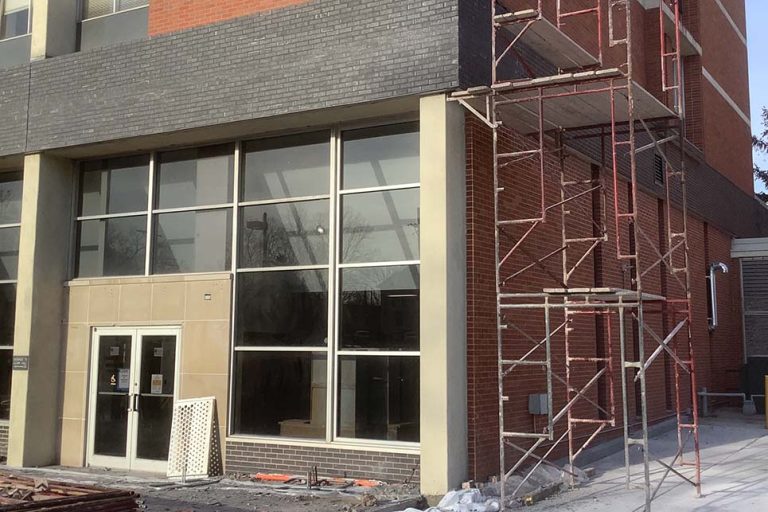 Work continues on $5 million Clark Hall renovation project // College ...