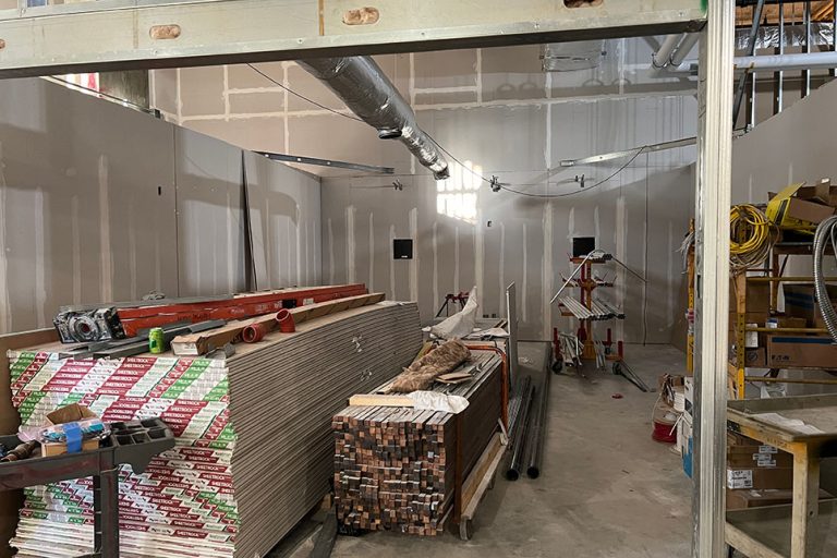 Work continues on $5 million Clark Hall renovation project // College ...