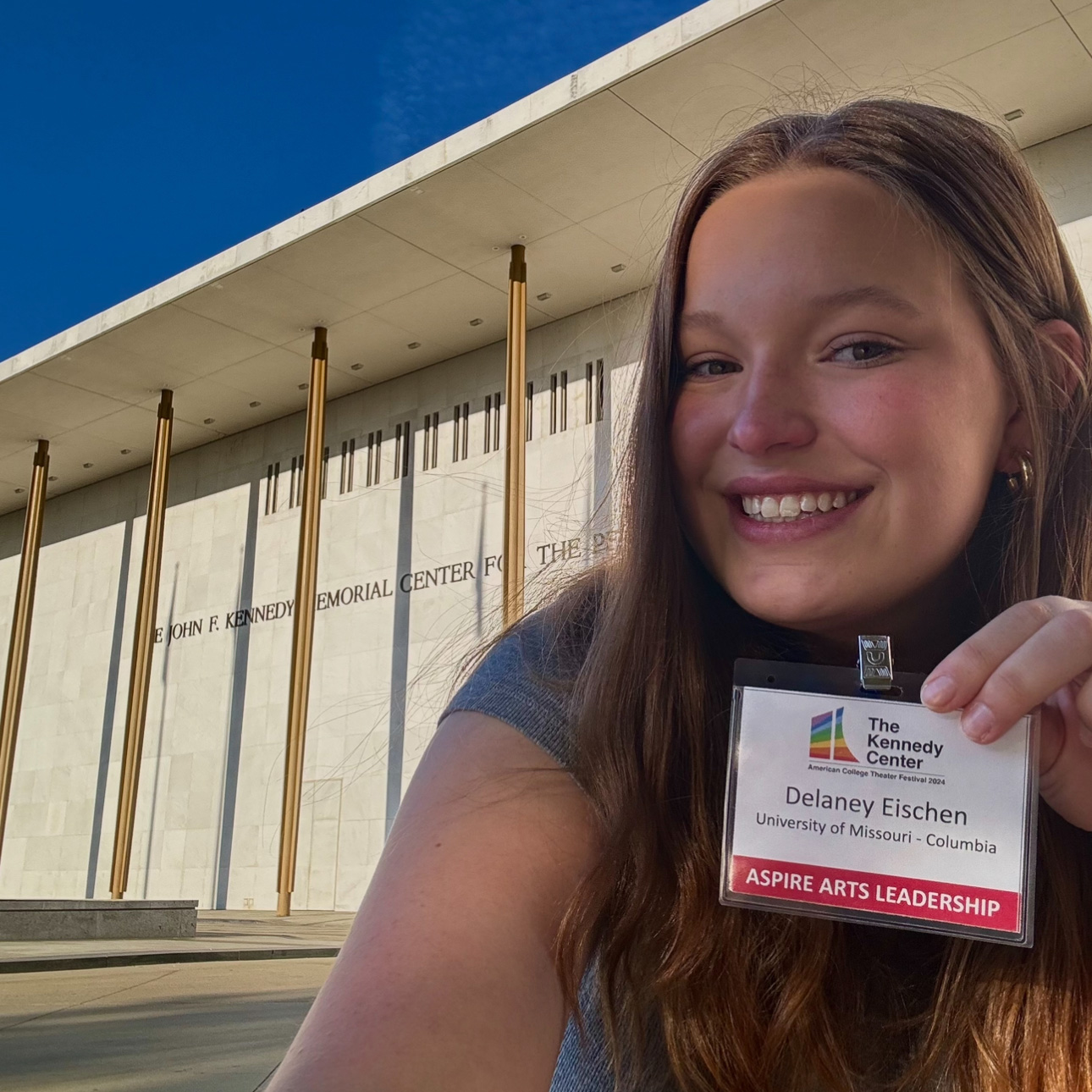 Social work student fuses passion for theater with studies