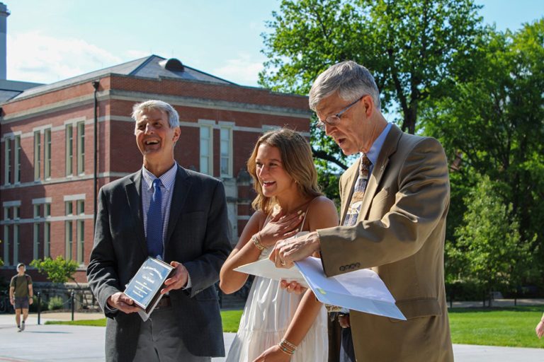 Health Science major receives prestigious Hesburgh Scholarship